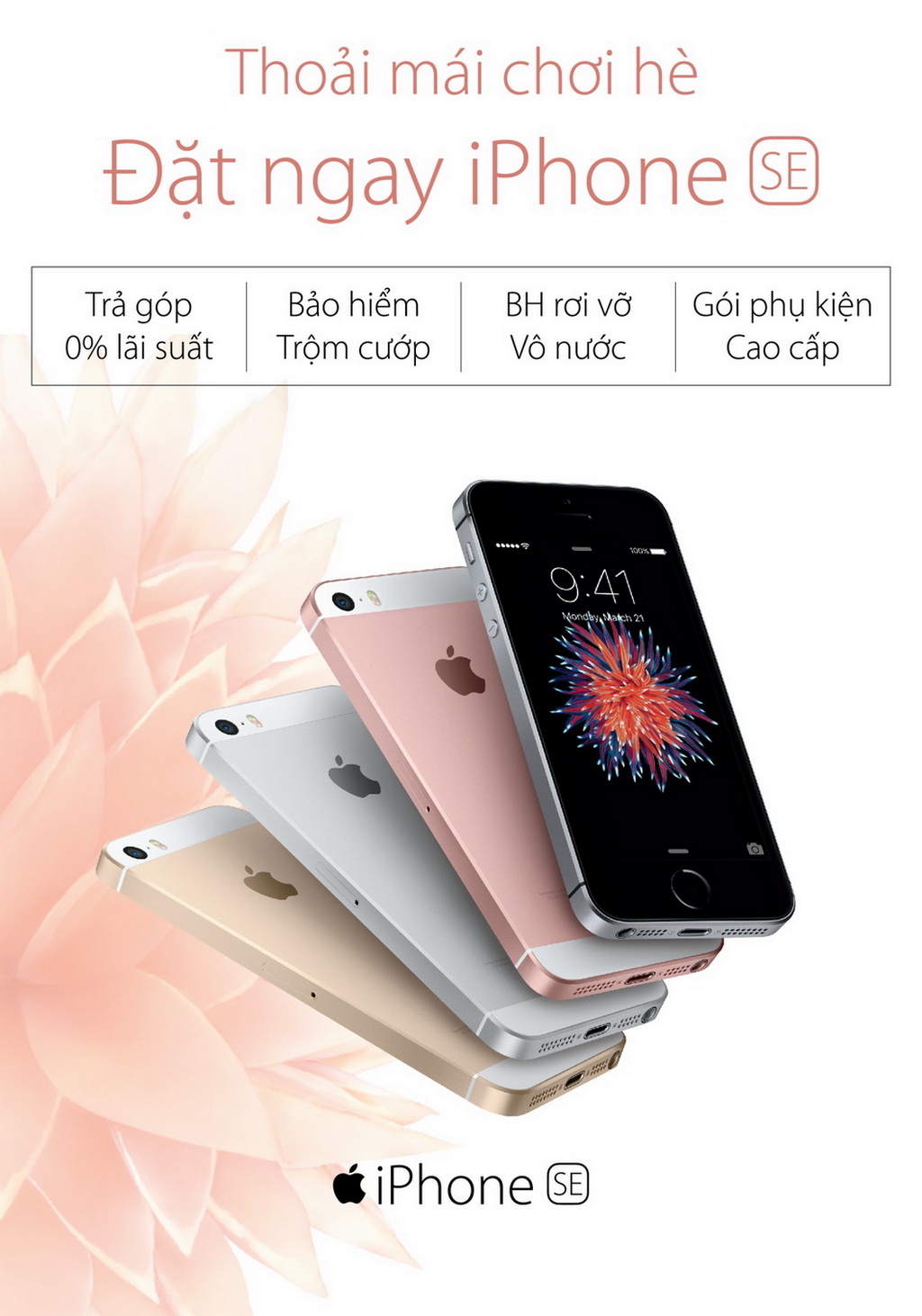 [QC] iPhone SE chính hãng - với gói quà tặng tuyệt đỉnh từ Viễn Thông A