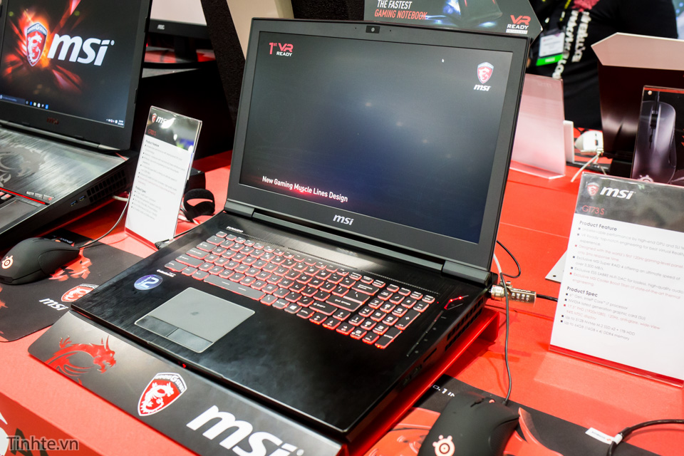 [Computex 2016] Trên tay MSI GT73 Titan và GS73 Stealth Pro dùng màn ...