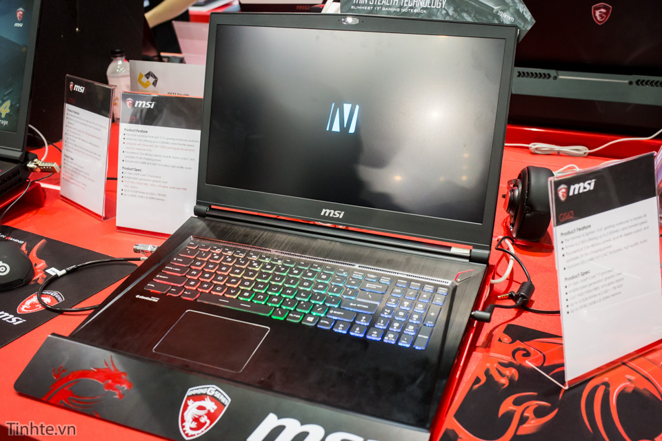 [Computex 2016] Trên tay MSI GT73 Titan và GS73 Stealth Pro dùng màn ...