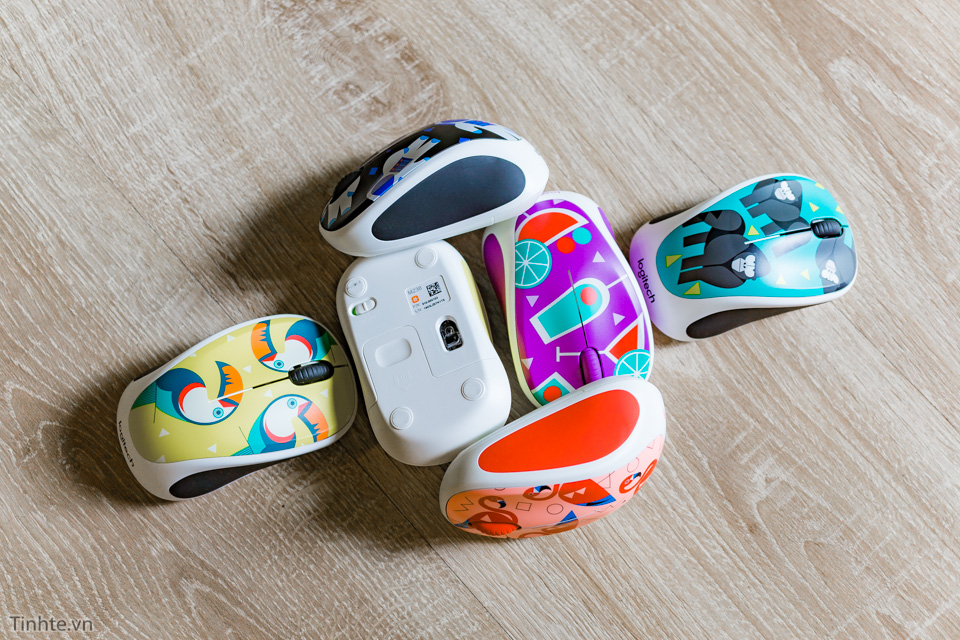Trên tay và tặng chuột Logitech M238 Party Collection: 6 màu dễ thương ...