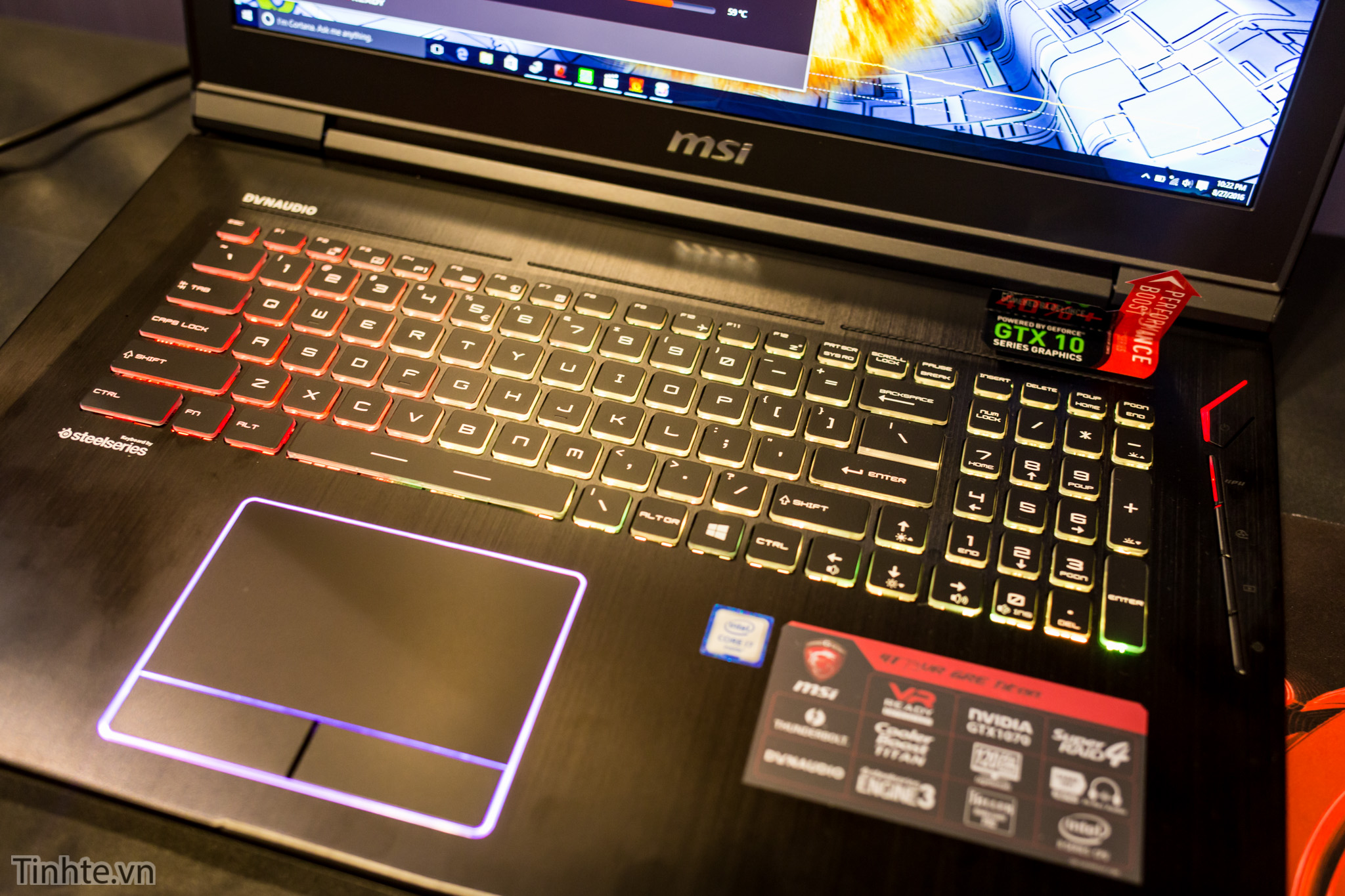 MSI chính thức ra mắt loạt laptop gaming chạy GTX 10 series tại VN, 37 triệu đã có thể chơi VR