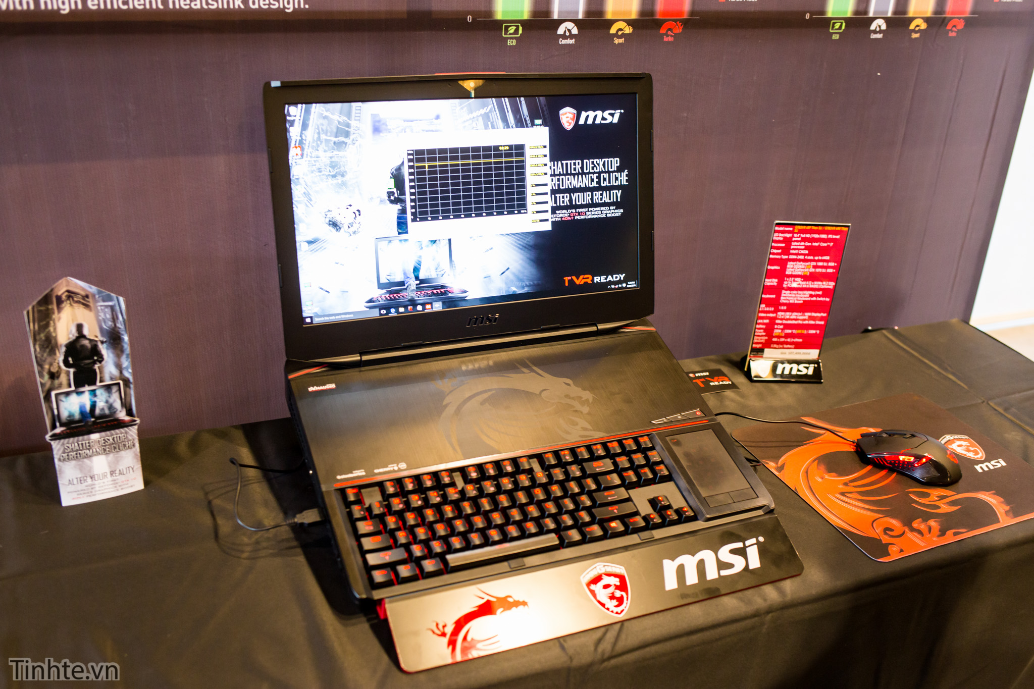 MSI chính thức ra mắt loạt laptop gaming chạy GTX 10 series tại VN, 37 triệu đã có thể chơi VR