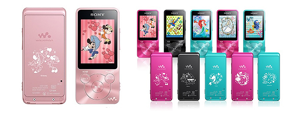 Sony phát hành dòng máy nghe nhạc Walkman S Series theo chủ đề Disney ...