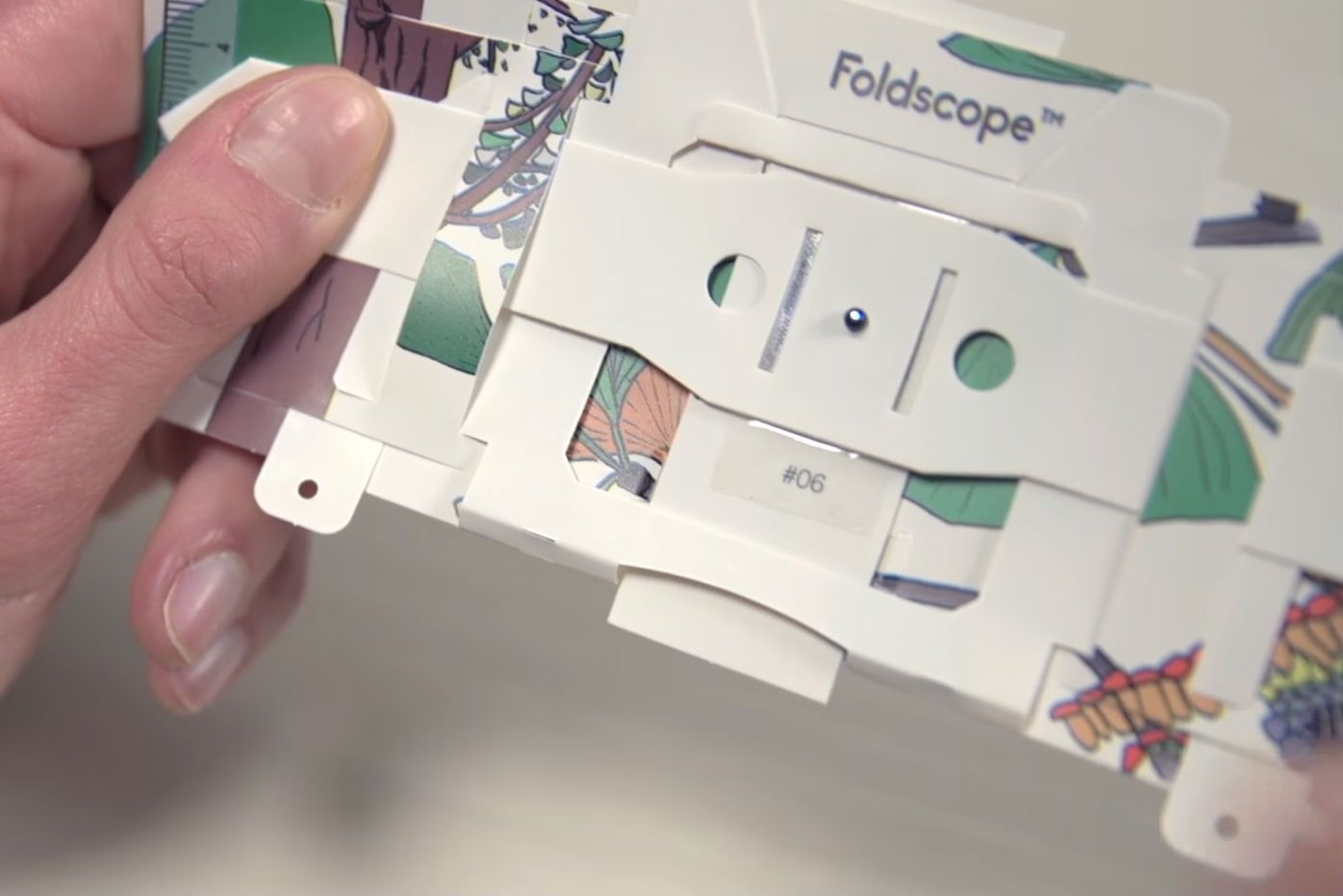 [Kickstarter] Foldscope - kính hiển vi giá $20, phần lớn làm từ giấy ...