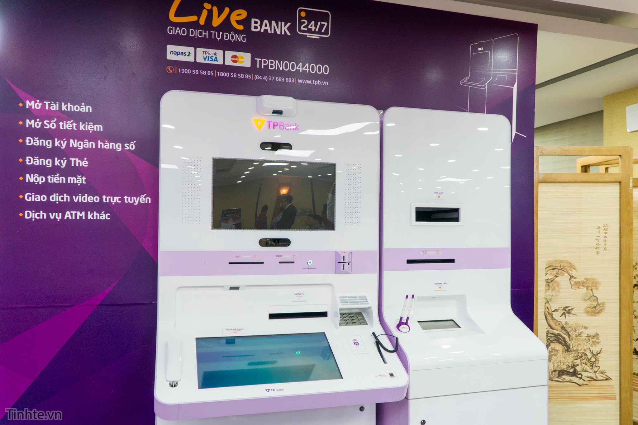 TPBank ra mắt trạm VTM hiện đại và đa năng hơn ATM, máy mPOS thế hệ mới