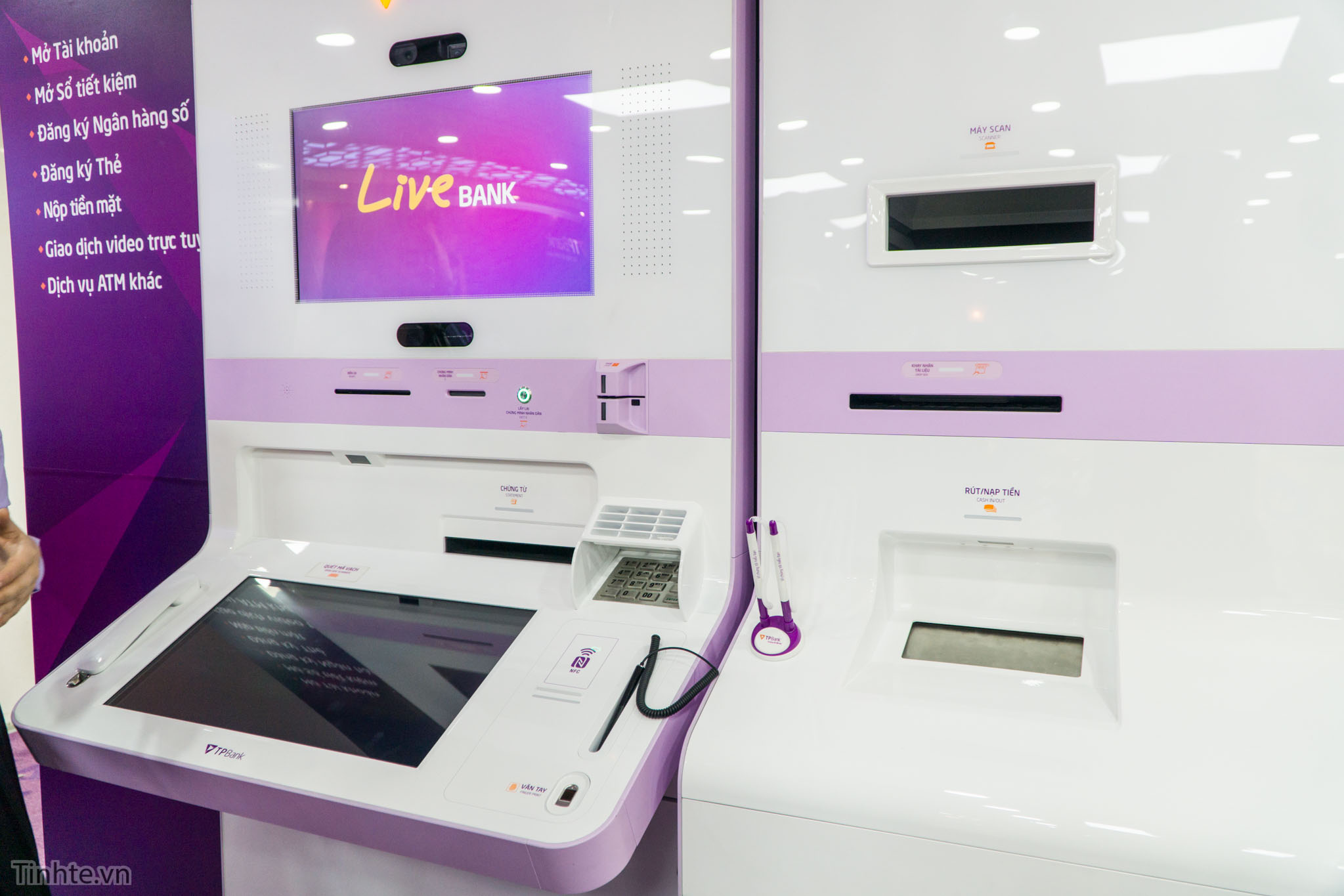TPBank ra mắt trạm VTM hiện đại và đa năng hơn ATM, máy mPOS thế hệ mới