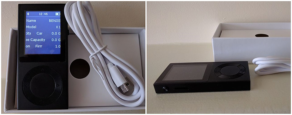 Shenzhen Benjie BJ-T6 / AGPtek Rocker – máy nghe nhạc giá rẻ chơi được DSD