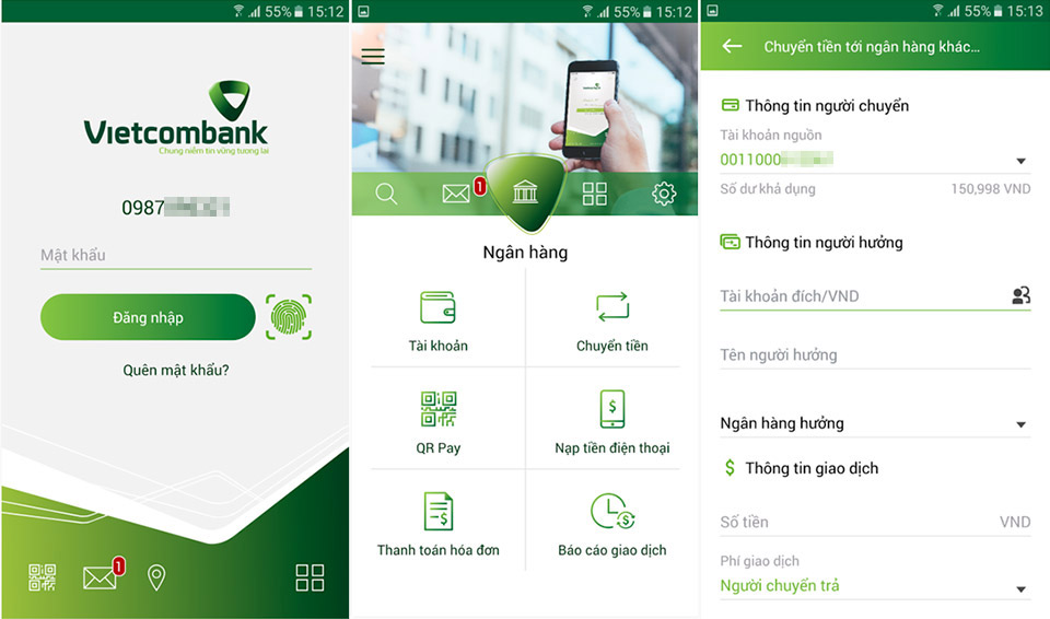 Vietcombank sắp có app di động mới: đăng nhập vân tay, giao diện đẹp và ...