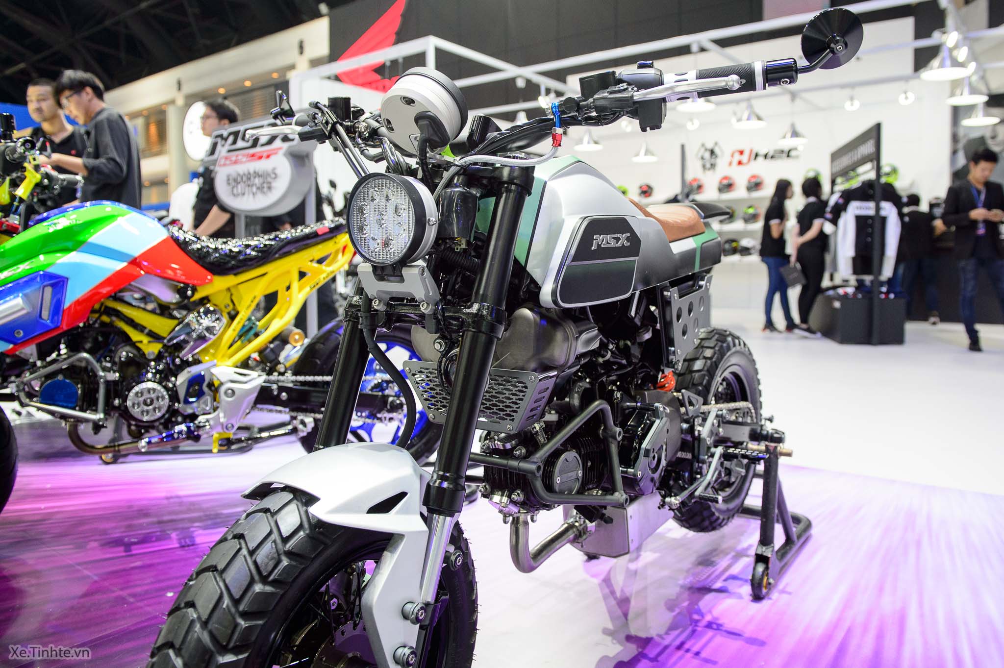 [BIMS 2017] Hai phiên bản độ đẹp của Honda MSX 125SF