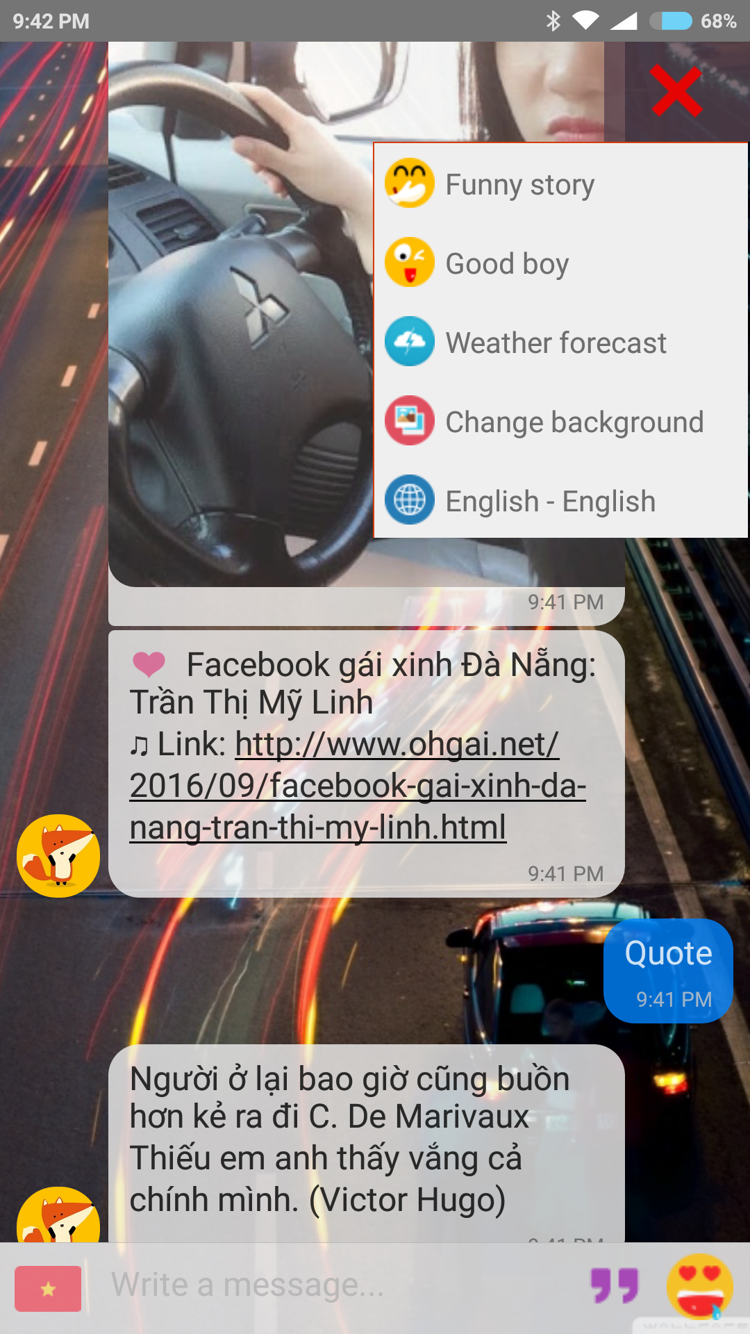 [Android App + Trình duyệt] Simi - chatbot Tiếng Việt, nhiều ảnh đẹp ...