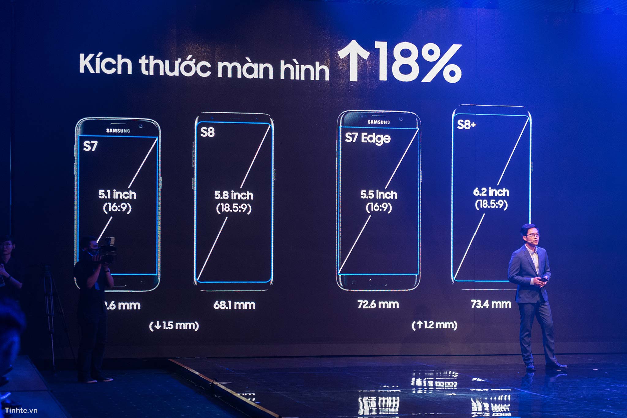 Samsung Galaxy S8/S8+ ra mắt tại Việt Nam: giá 18,49 triệu và 20,49 triệu, 05/05 bán ra