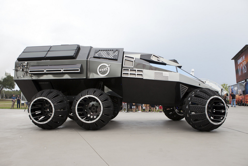Mars Rover Concept - ý tưởng về mẫu xe mà NASA sẽ sử dụng để khám phá ...