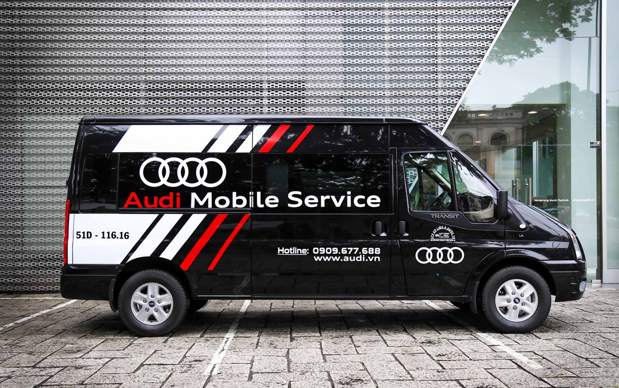 Audi triển khai dịch vụ sửa chữa lưu động nhân dịp APEC 2017, vẫn duy ...