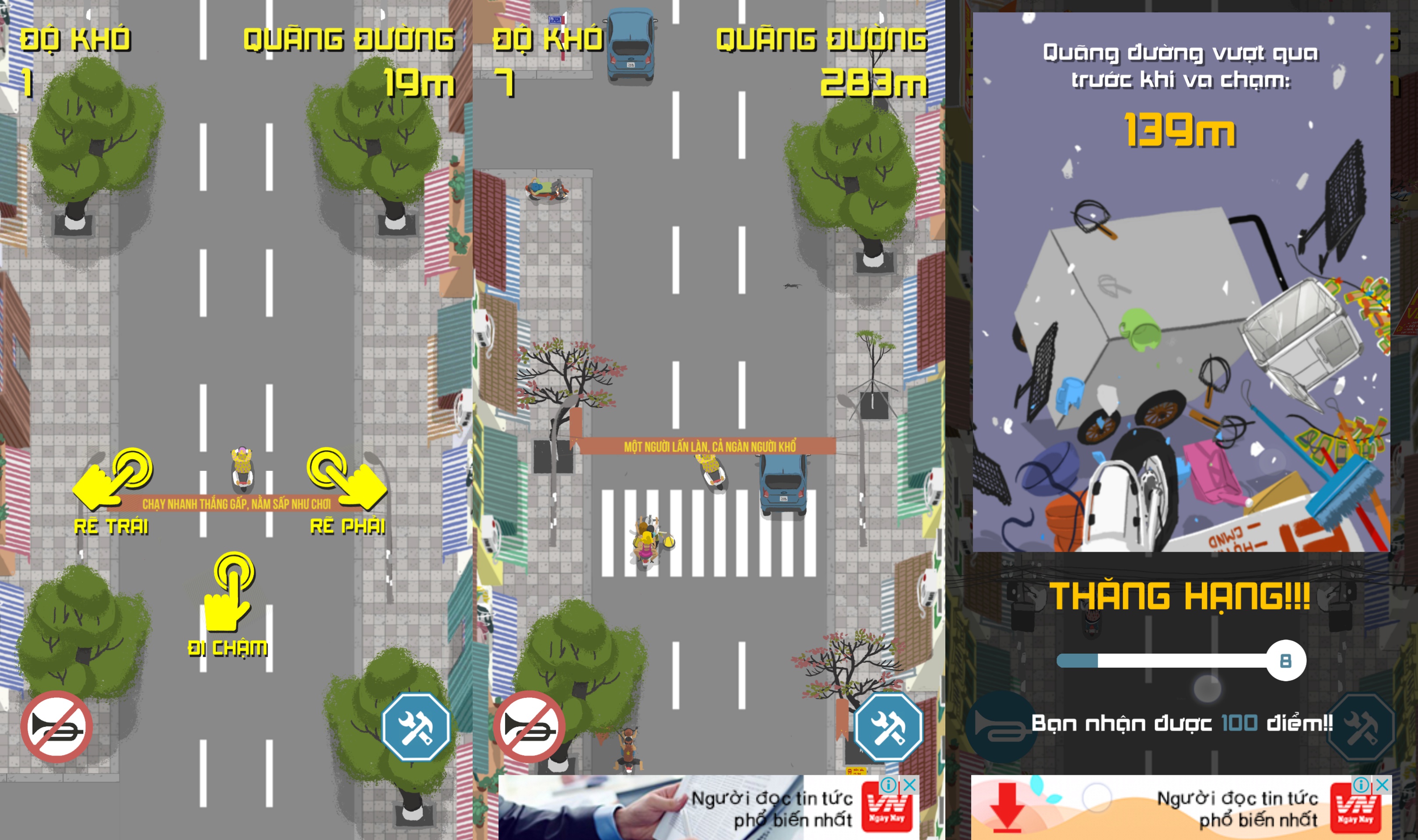 Thử làm Ninja Lead trong game Việt Còi to cho vượt