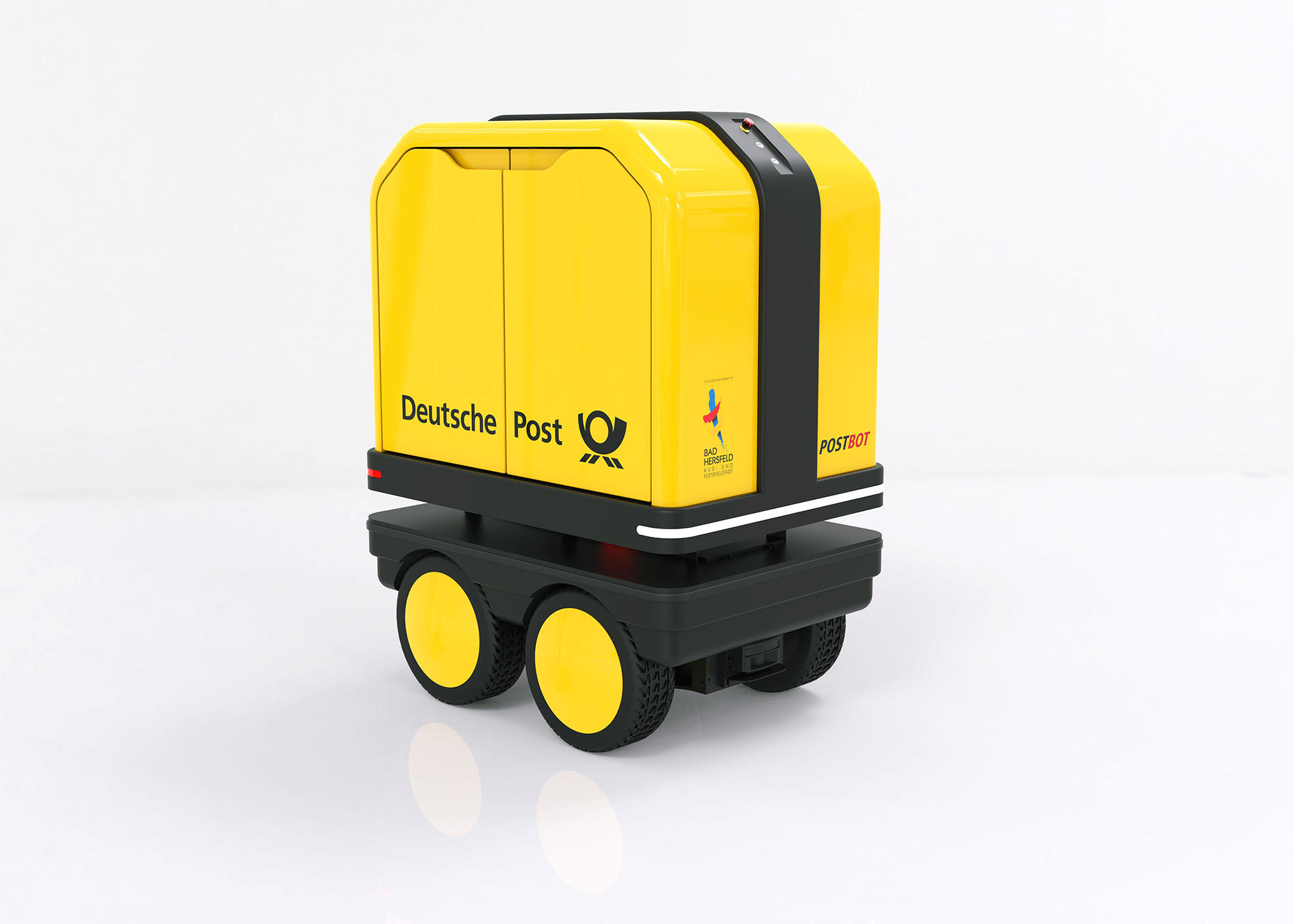 DHL thử nghiệm robot giao hàng tại Đức, tự động đi theo người và tránh ...