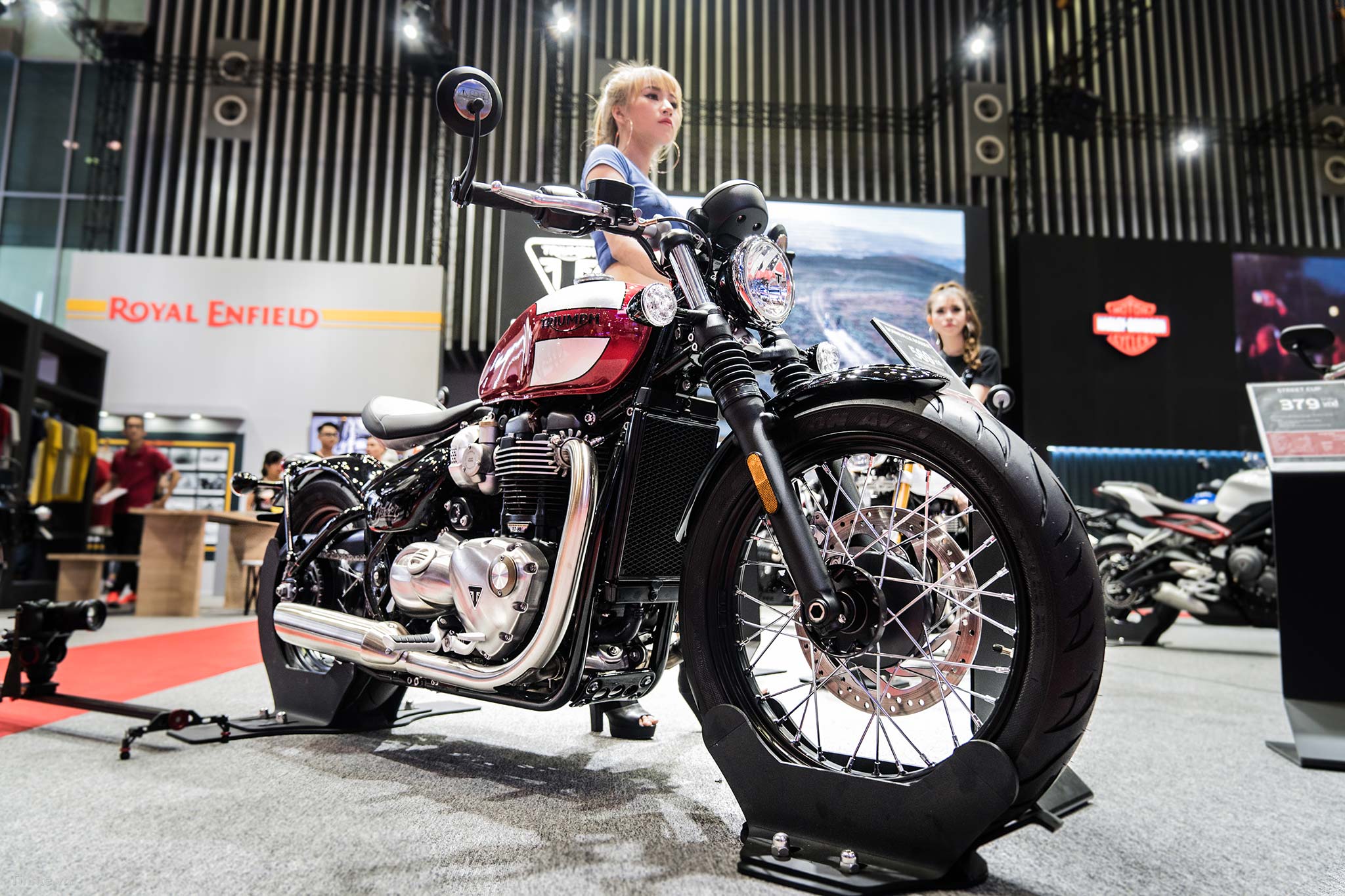 [VIMS 2017] Triumph Bonneville Bobber: mẫu xe “cơ bắp”, phân phối chính ...