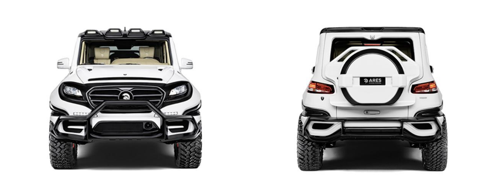 Ares Design ra mắt bản độ X-Raid từ Mercedes G63 AMG, thiết kế mới, nhẹ ...
