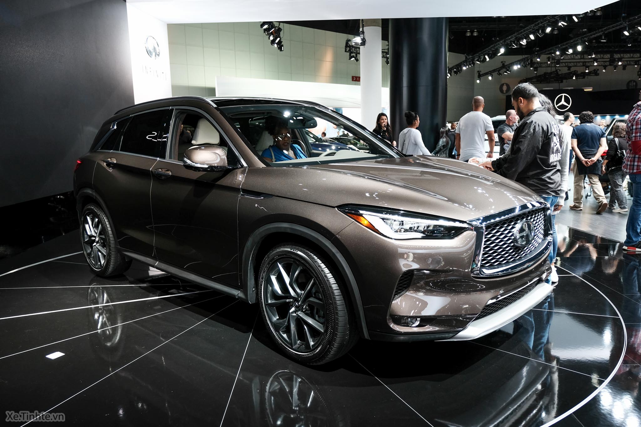 [LAAS 2017] Hình ảnh thực tế Infiniti QX50 - đối thủ của Mercedes GLC, BMW X3 và Audi Q5 | Viết ...