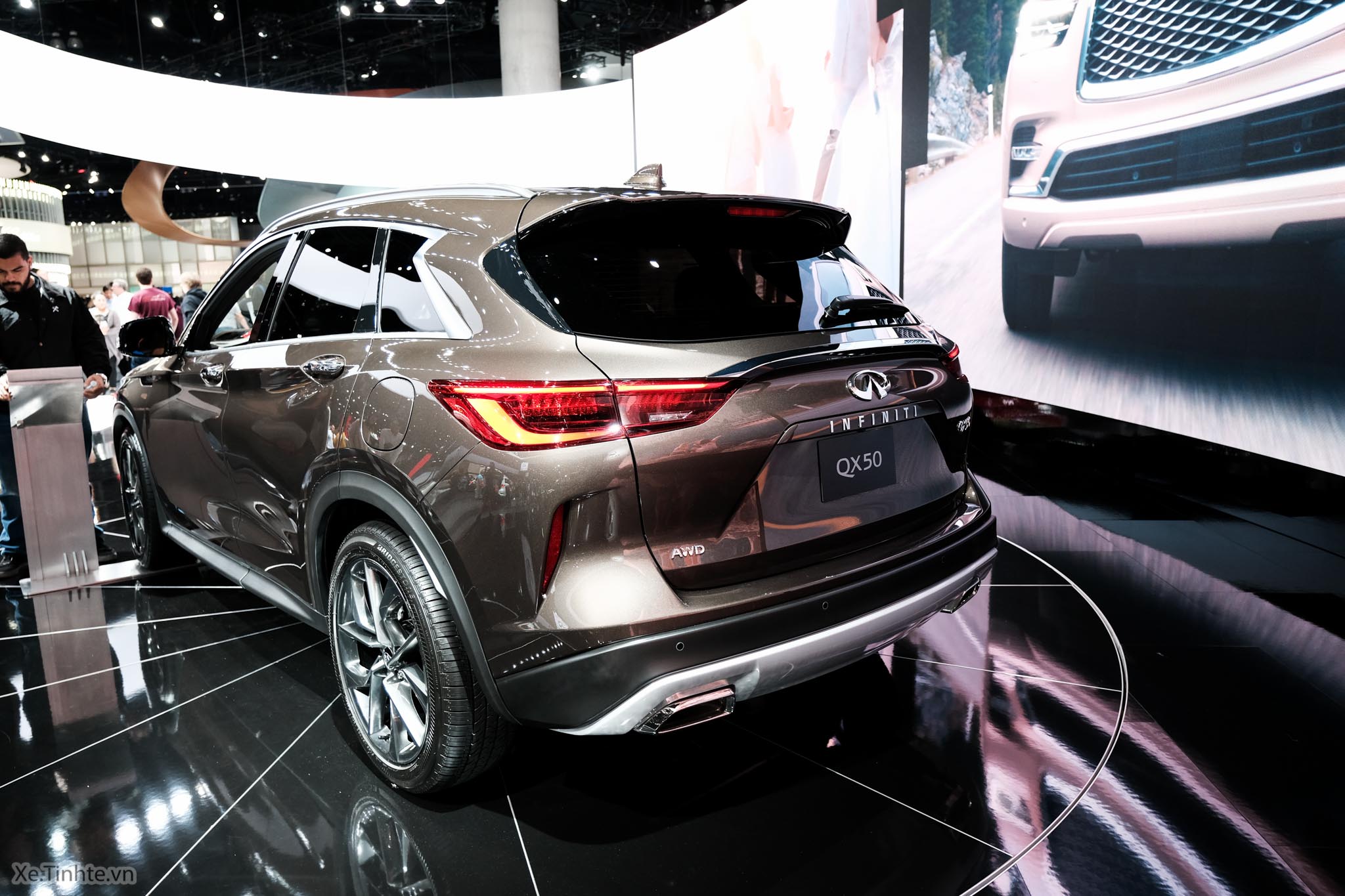 [LAAS 2017] Hình ảnh thực tế Infiniti QX50 - đối thủ của Mercedes GLC, BMW X3 và Audi Q5 | Viết ...