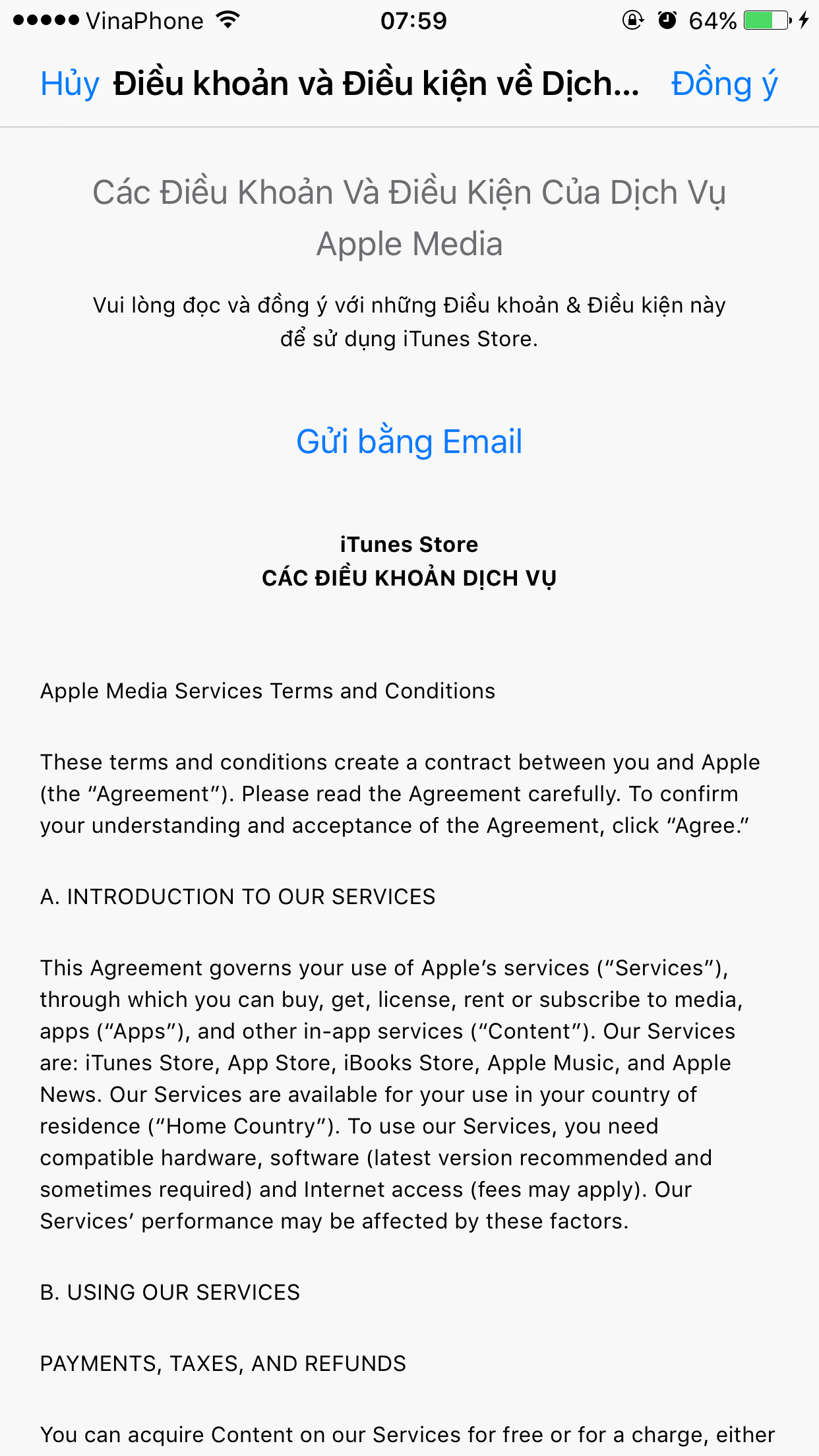 Lỗi khi vào App Store trên Ip 7 plus lock | Viết bởi chitrung712
