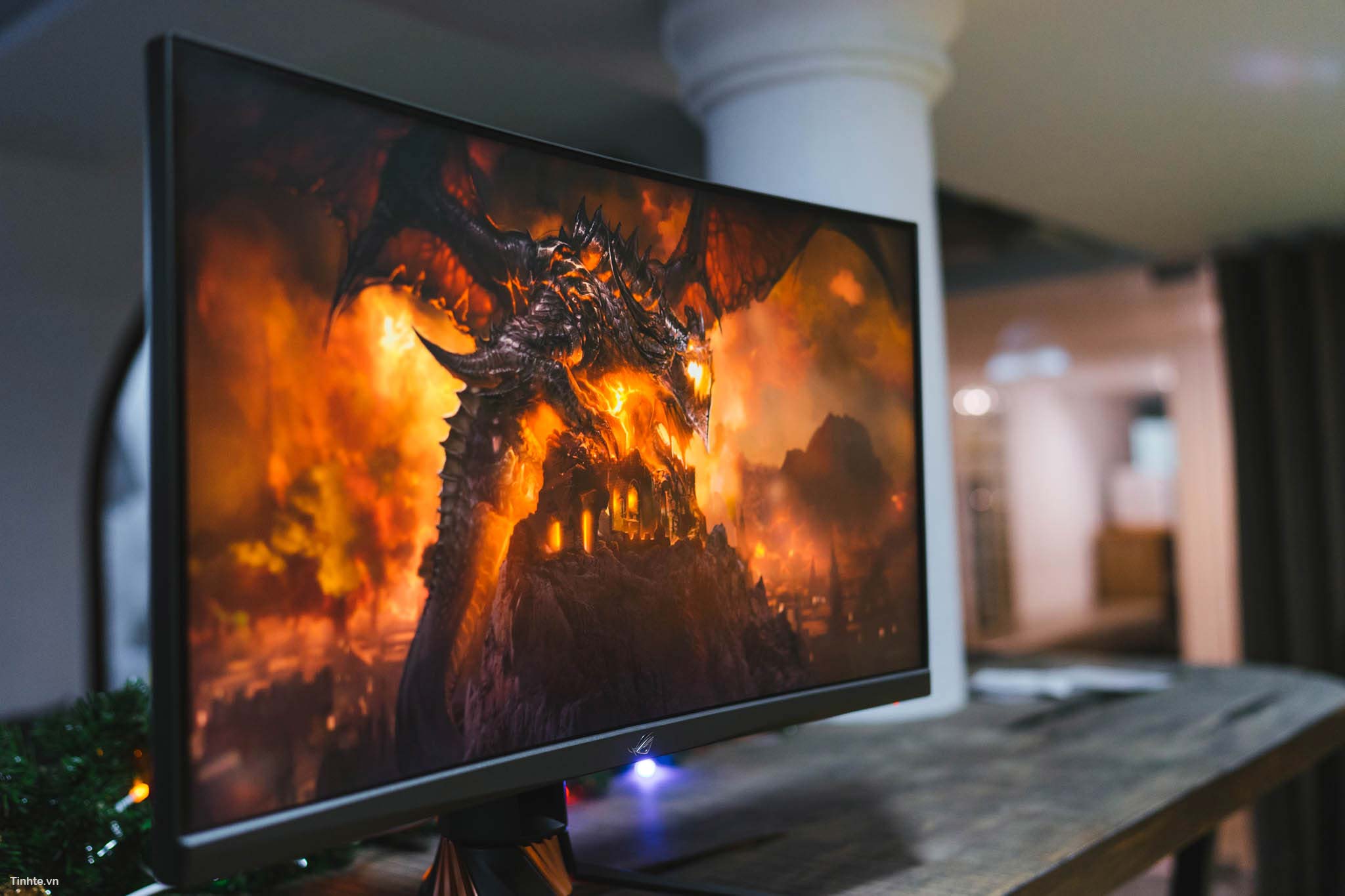 Trên tay ASUS ROG PG27V: Màn hình chơi game cong WQHD, tần số quét 165 ...
