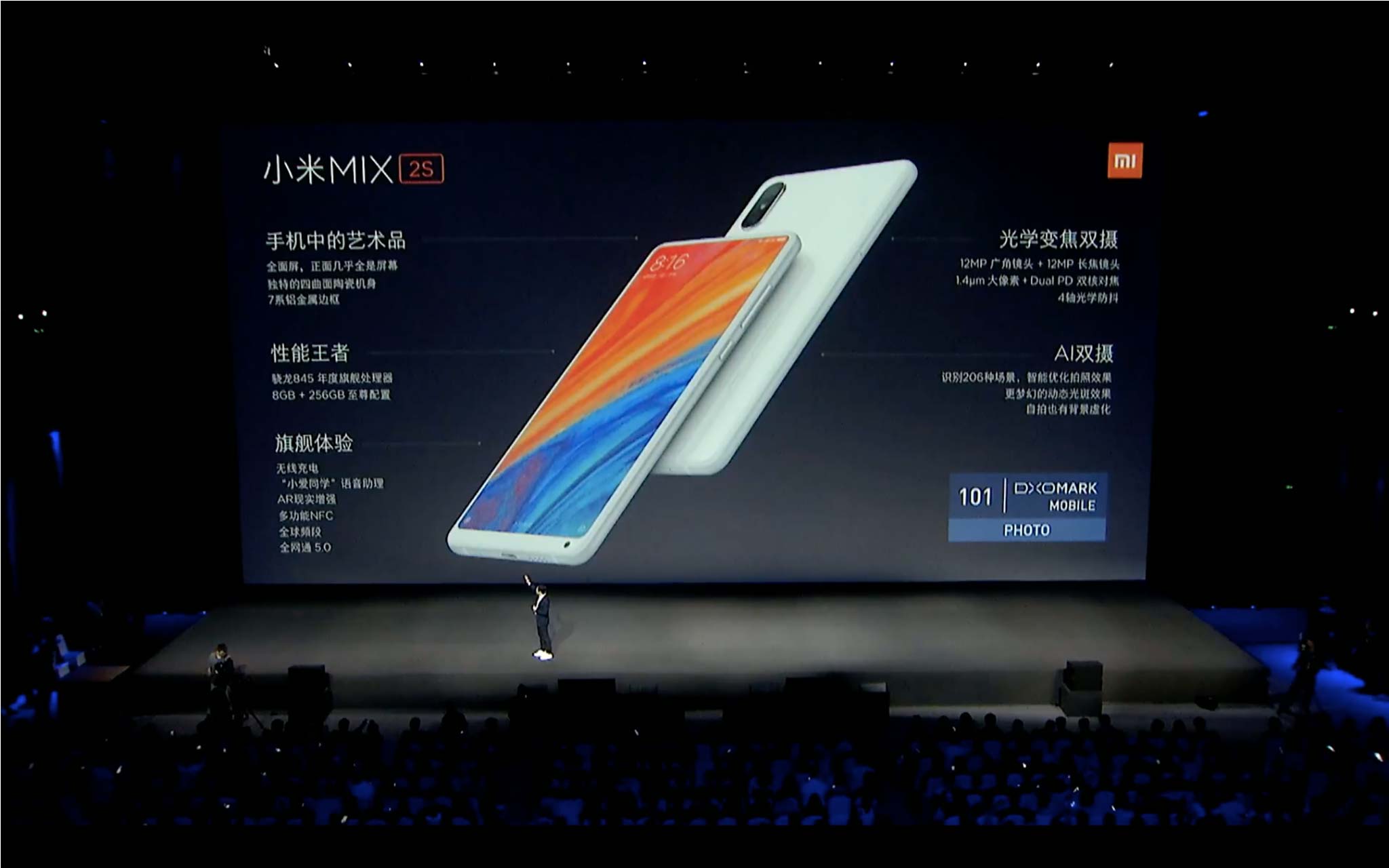 Xiaom Mi Mix 2s chính thức: camera kép, đạt 101 điểm hình ảnh DxOMark ...