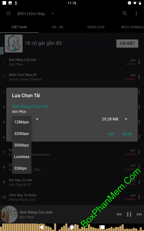 Download ChiaSeNhac -phần mềm nghe nhạc chất lượng cao trên Android ...