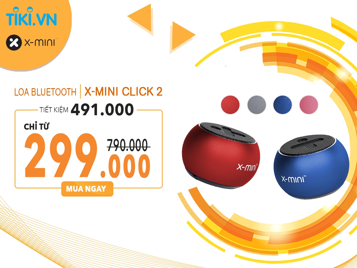 [QC] Săn Deal Hot dòng loa thời thượng X-Mini trên Tiki