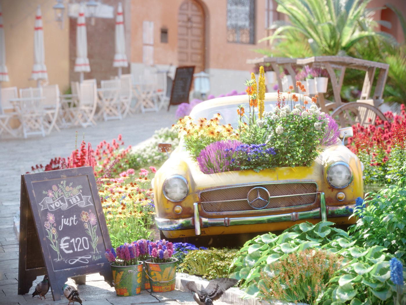 Evermotion Archmodels 183 (Flowers_Garden)