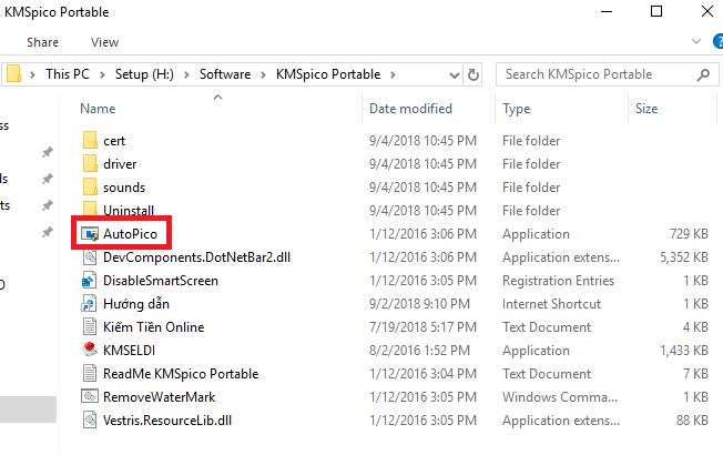 KMSpico Portable mới nhất - Kích hoạt Windows 10 và Office các phiên bản
