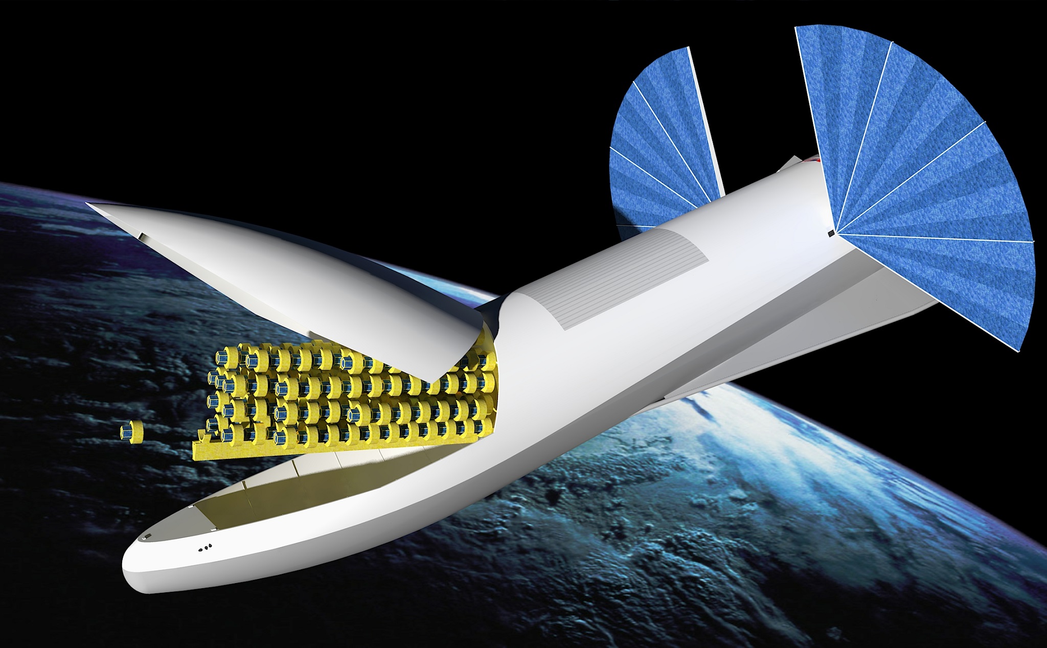 FCC cấp phép cho SpaceX phóng thêm 7000 vệ tinh cho dự án internet miễn ...