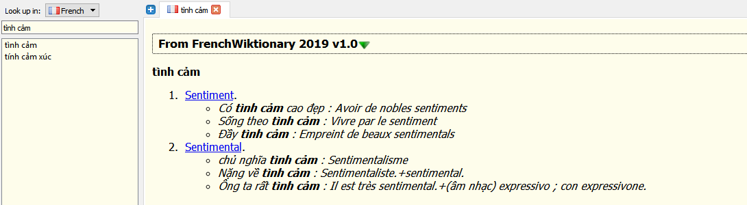 Từ điển French Wiktionary cập nhật 2019 cho Mdict, Goldendict | Viết ...