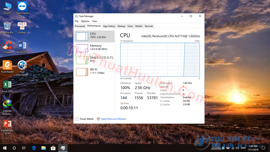 Ghost Windows 10 Version 1809 Chuẩn UEFI Nhanh, Mượt Nhẹ Mới Nhất 2019 ...