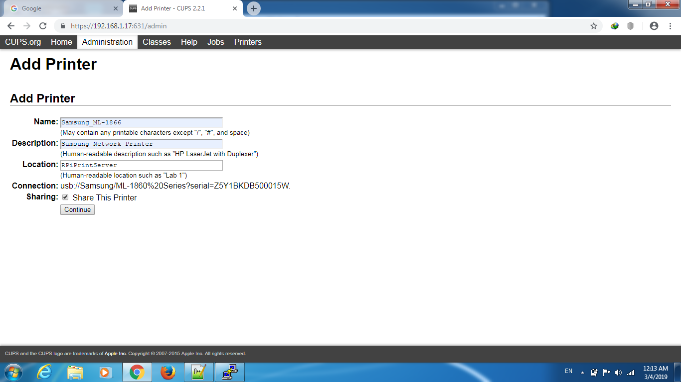 Airprint Print Server Raspberry Pi at Yi Voss blog
