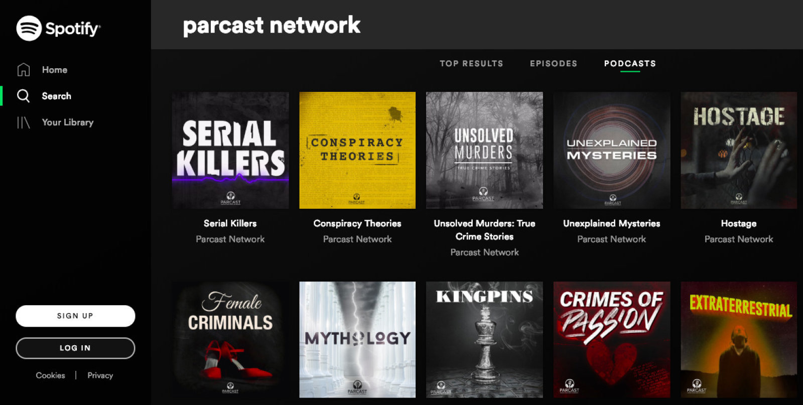 Spotify tiếp tục phát triển thị trường Podcast với thương vụ mua Parcast