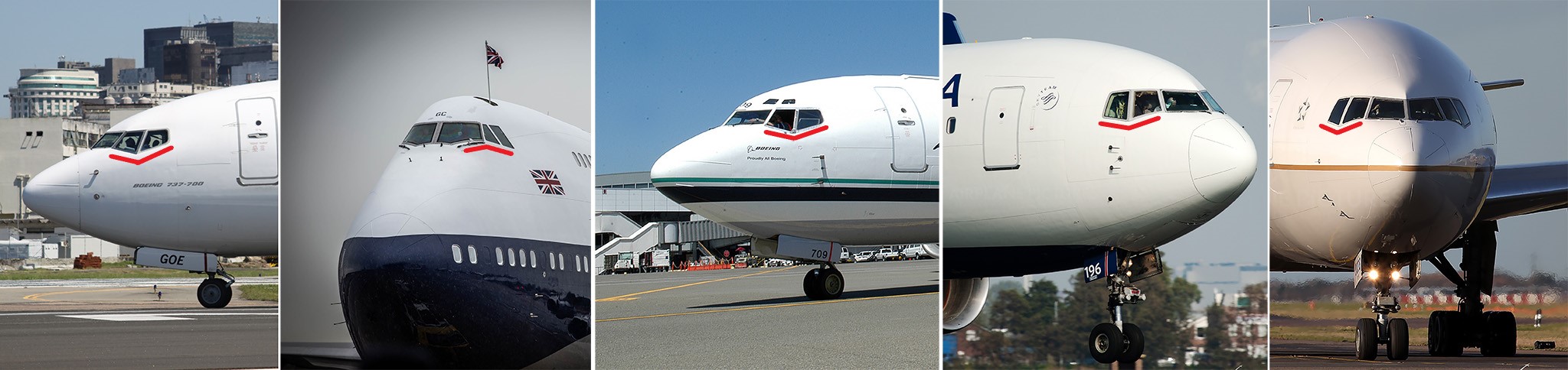 Nhìn thoáng qua làm sao phân biệt được máy bay Airbus hay Boeing?