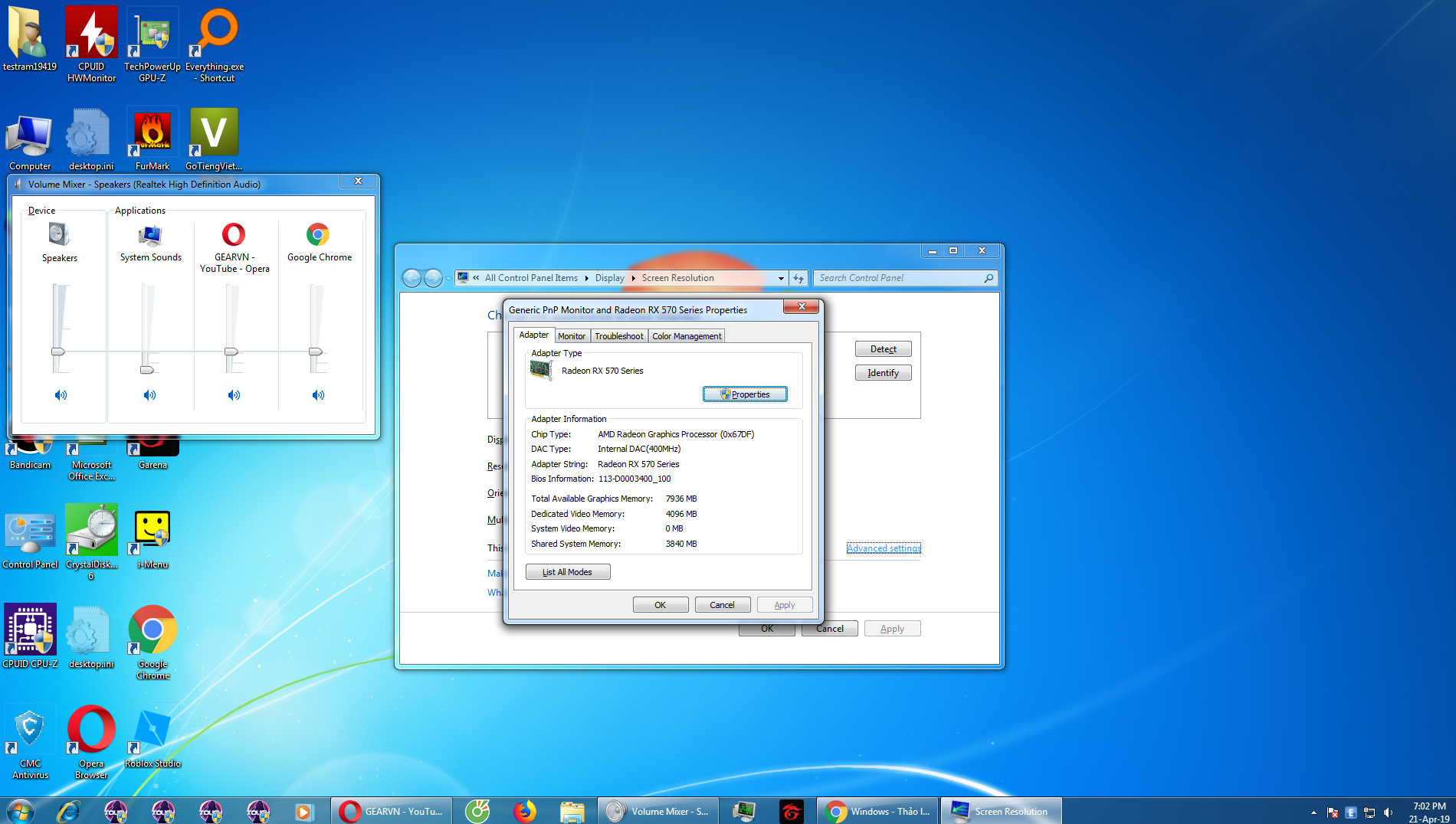 Cho mình hỏi cách tắt tính năng chia sẻ bộ nhớ của card đò hoạ rời Shared System Memory. Vì card...