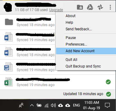 Cách sử dụng nhiều tài khoản GG Drive trên 1 PC | Viết bởi justin_vn