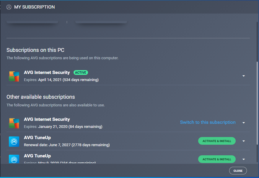 AVG Internet Security 2019 License Keys Full đến 2021