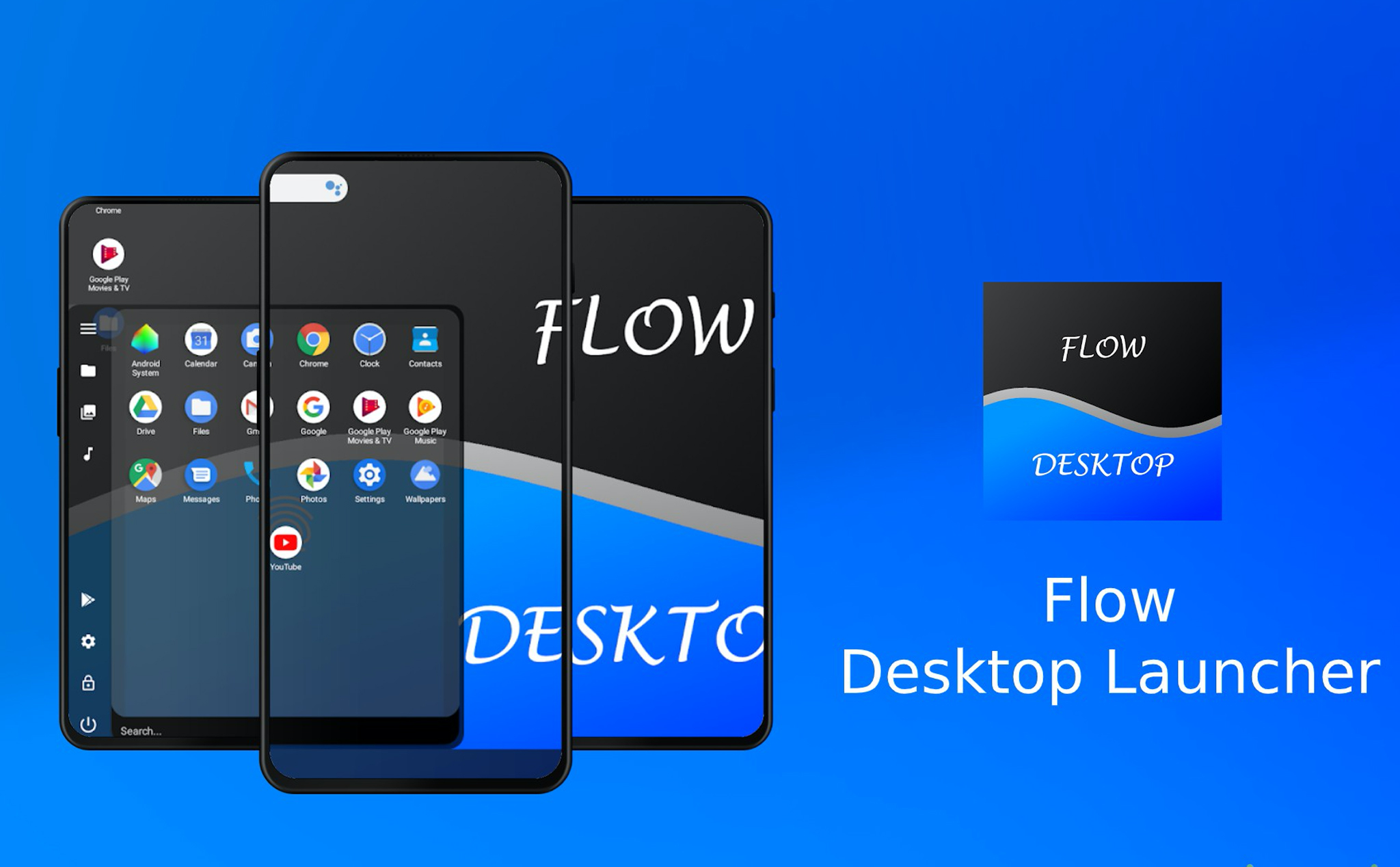 Biến điện thoại Android thành Desktop trên Android 10 với Flow Desktop ...