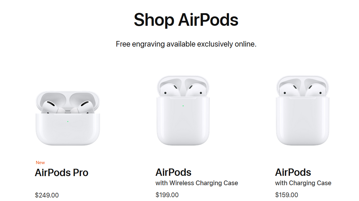 Apple thêm dịch vụ khắc emoji lên case sạc của AirPods/ AirPods Pro ...