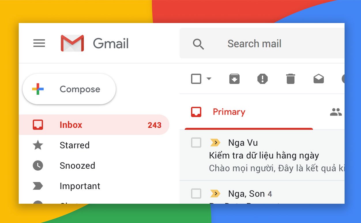 Khi gửi email quan trọng, hãy điền địa chỉ người nhận cuối cùng để ...