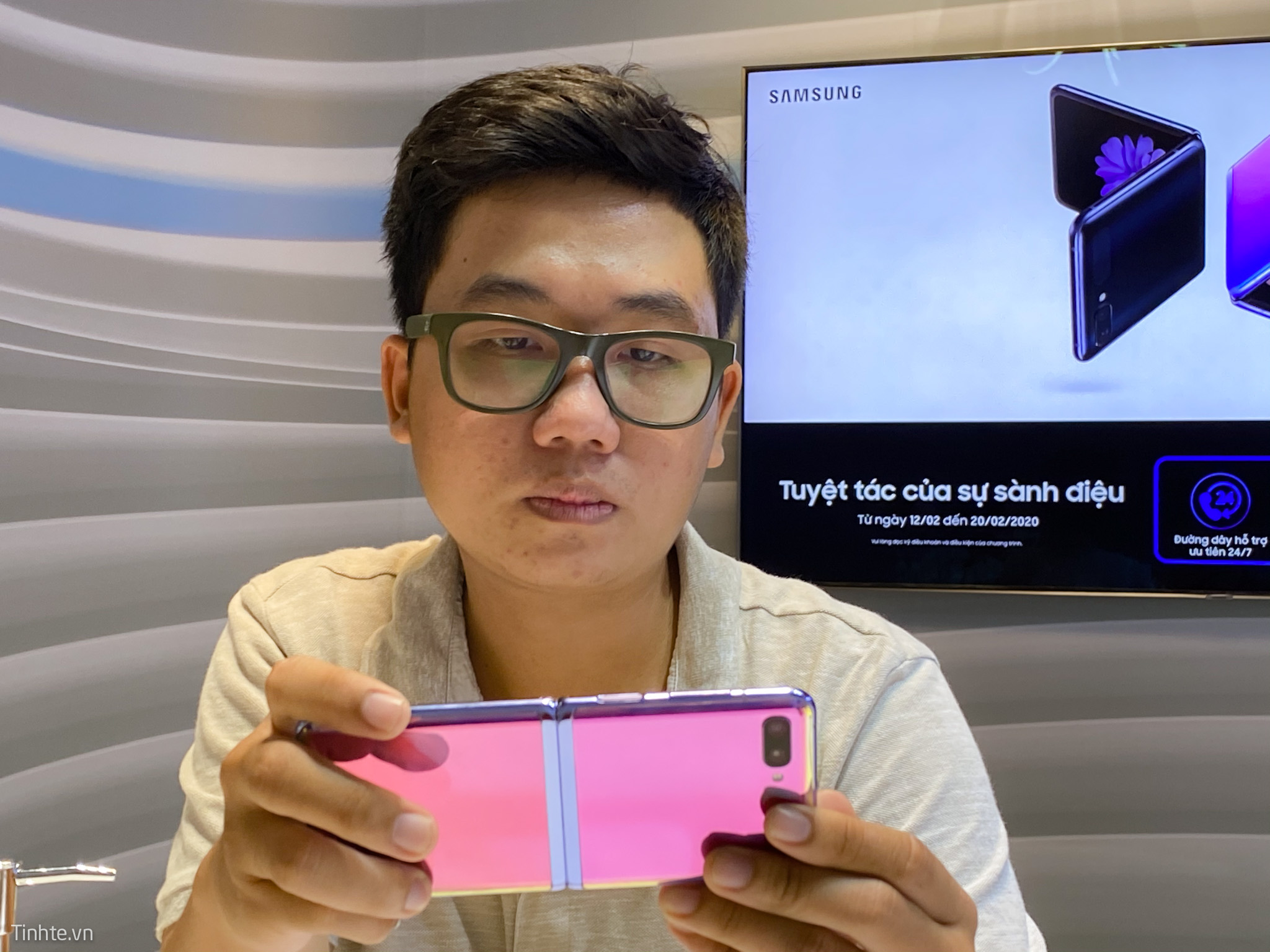 [Hình ảnh, video thật] Trải nghiệm Galaxy Z Flip ở Samsung 68