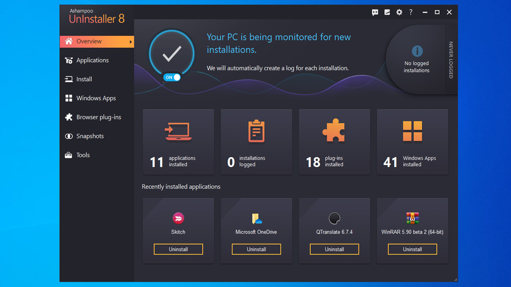Mời tải Ashampoo UnInstaller 8 phần mềm bản quyền 1 năm cực chất