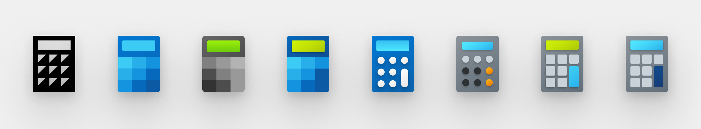 Các icon trên Windows 10 được thiết kế lại như nào? | Viết bởi Didu