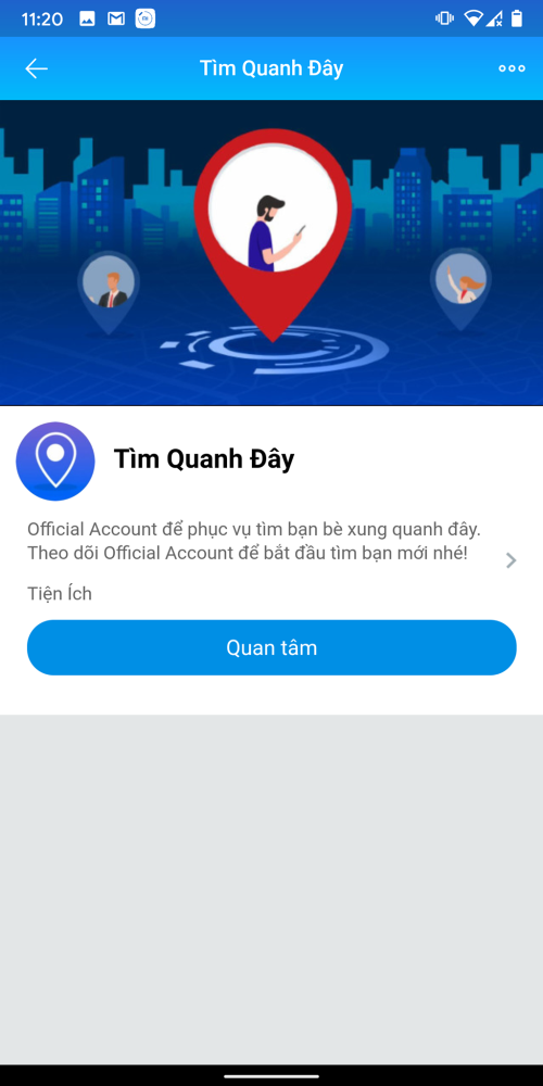 Cách tìm bạn quanh đây trên Zalo 2020