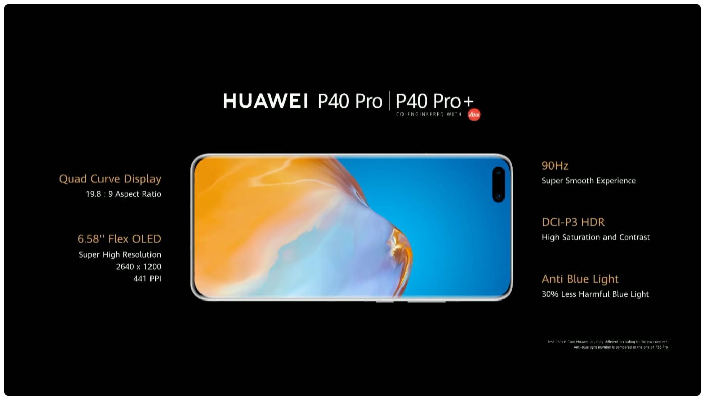 Huawei P40 Pro và 40 pro+ ra mắt