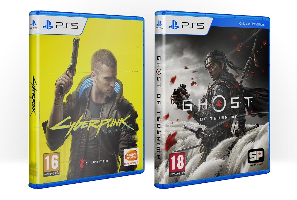 Hình ảnh một số bìa đĩa game PS5 lấy từ kho game của PS4