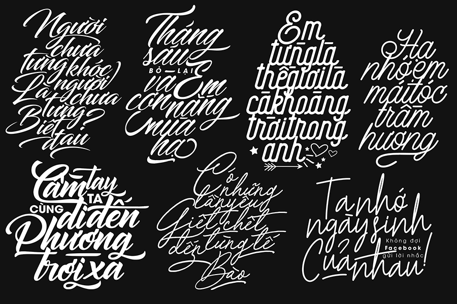 CHIA SẺ BỘ TYPOGRAPHY TỔNG HỢP CỰC ĐẸP MỚI NHẤT 2020 | Viết bởi ...