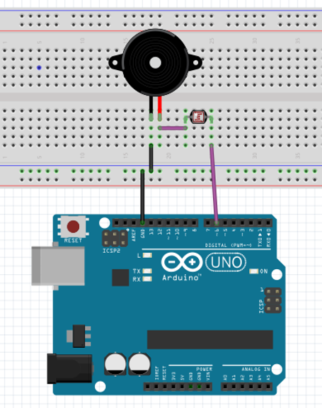 Lập trình Arduino cơ bản - Bài 10: Báo thức khi trời sáng với Quang trở ...